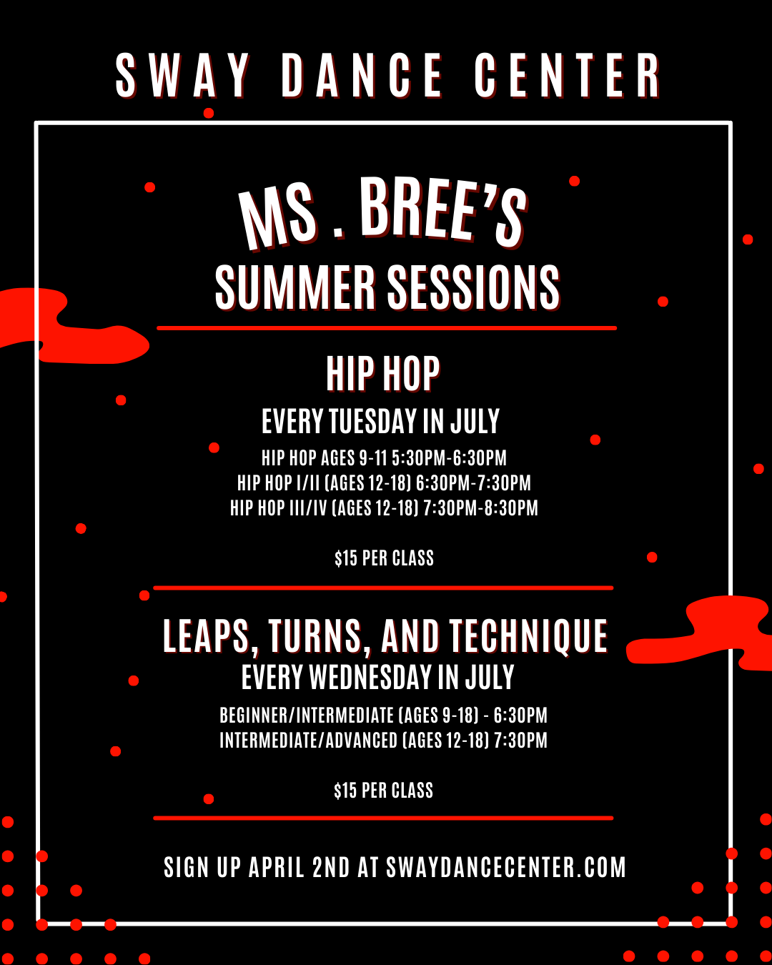 Sway Dance Center | Voted Best Dance Instruction in Richardson