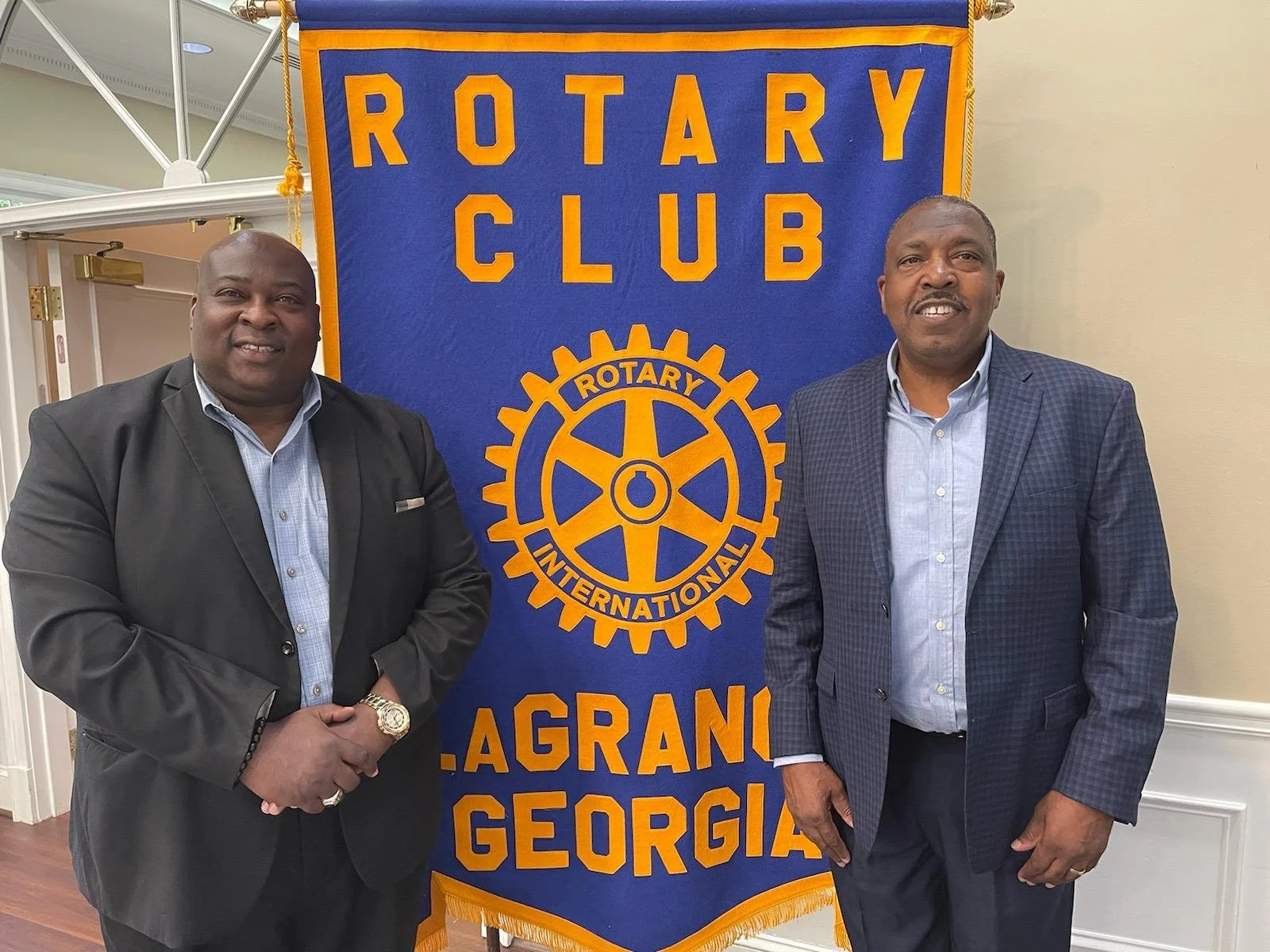 Guest at Rotary — RACIAL TRUSTBUILDING
