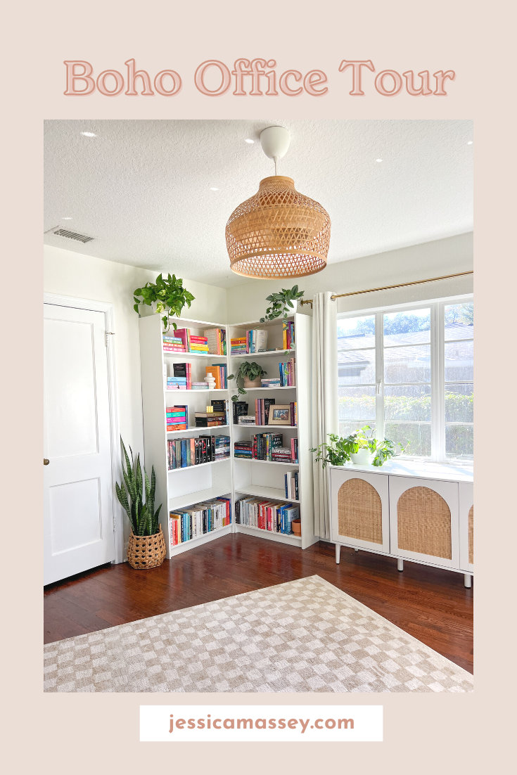 Cozy Boho Office Tour — Hustle Sanely® by Jess Massey