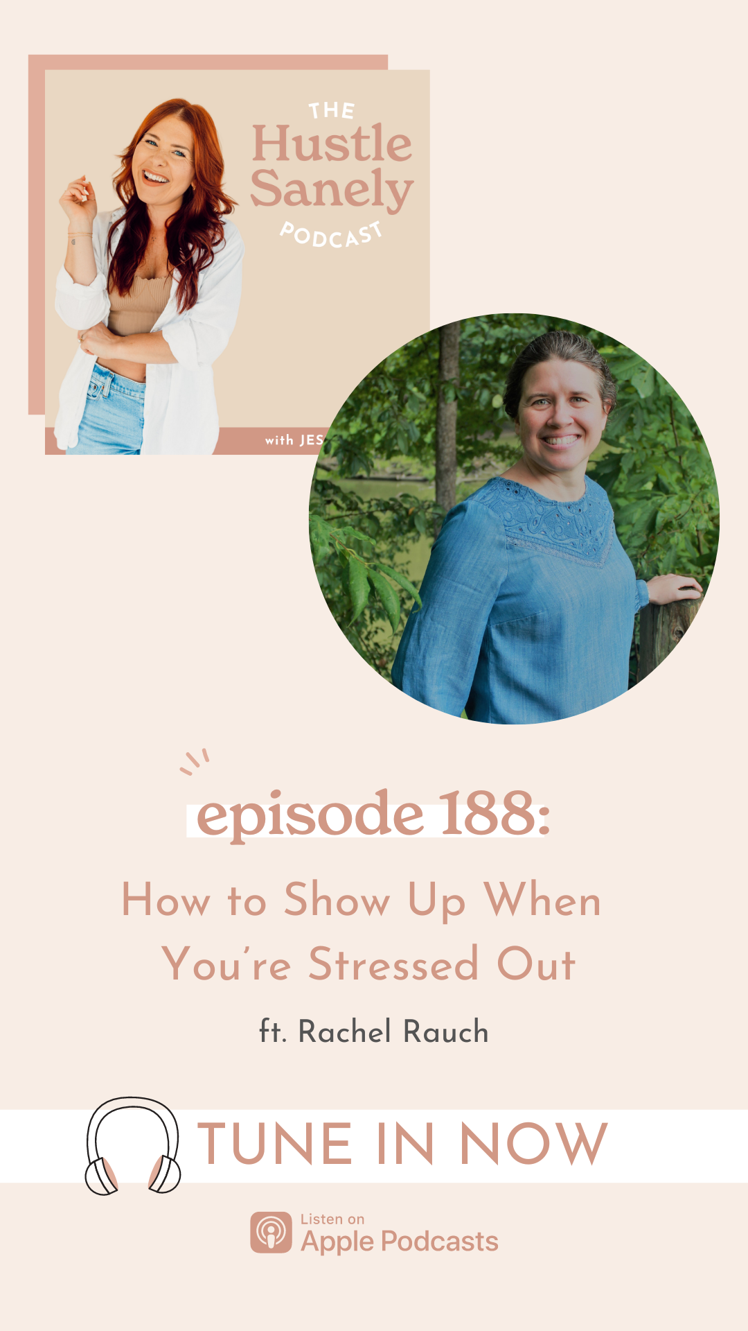 188: How to Show Up When You're Stressed Out — Hustle Sanely® by Jess ...