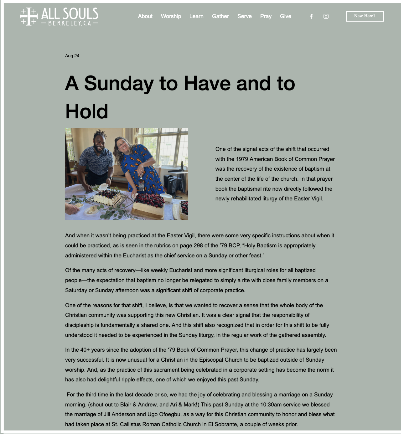 The Pathfinder Newsletter — All Souls Parish