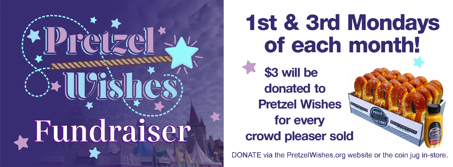 Participating Locations — Pretzel Wishes