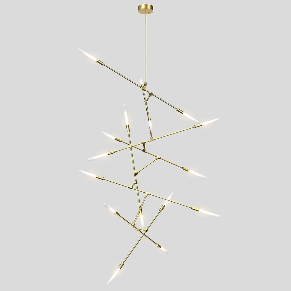 Dawn 16 Horizontal | Chandelier Lighting | Matthew McCormick Studio ...