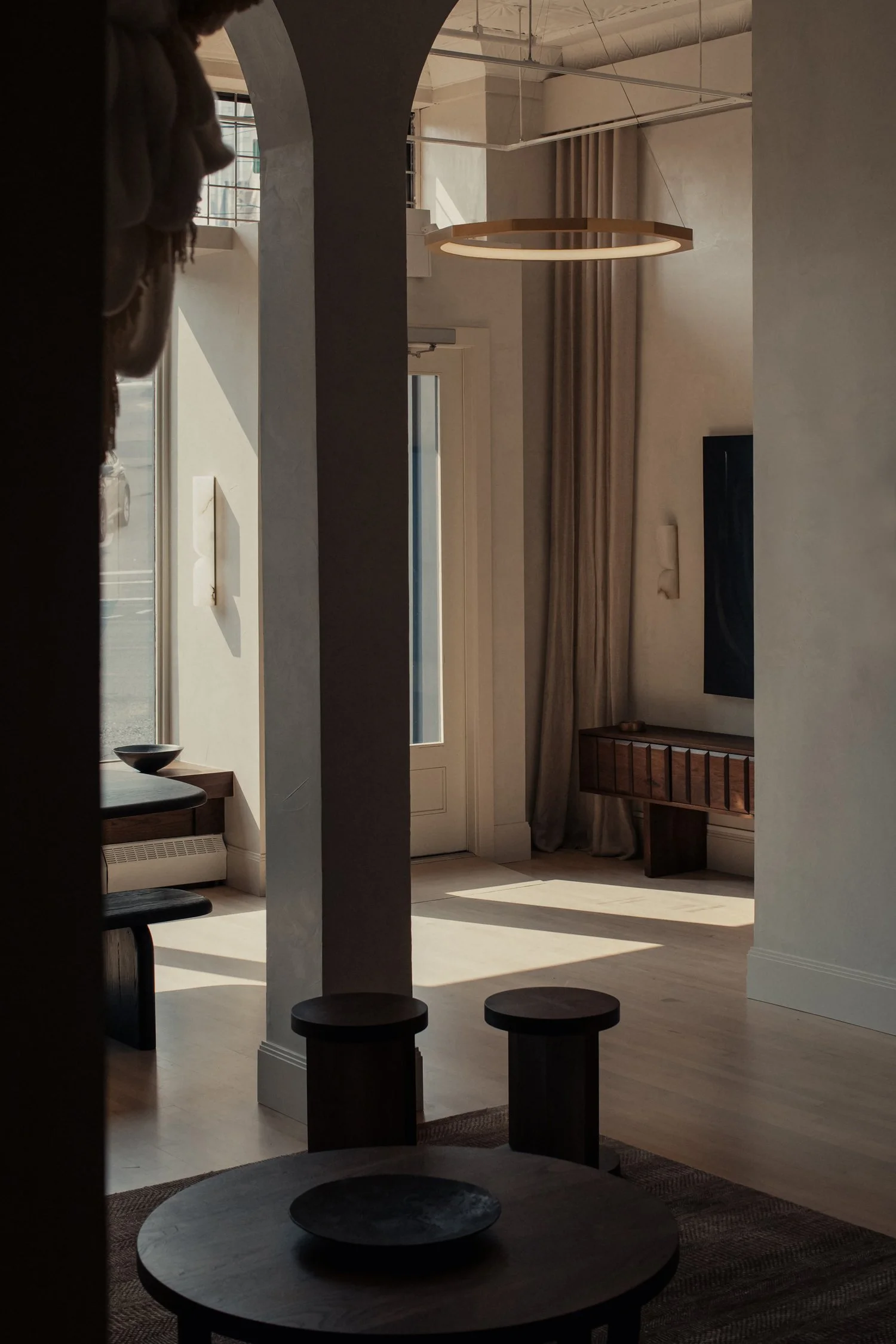 ARCADE SHOWROOM — Matthew McCormick Studio | Modern Lighting Design