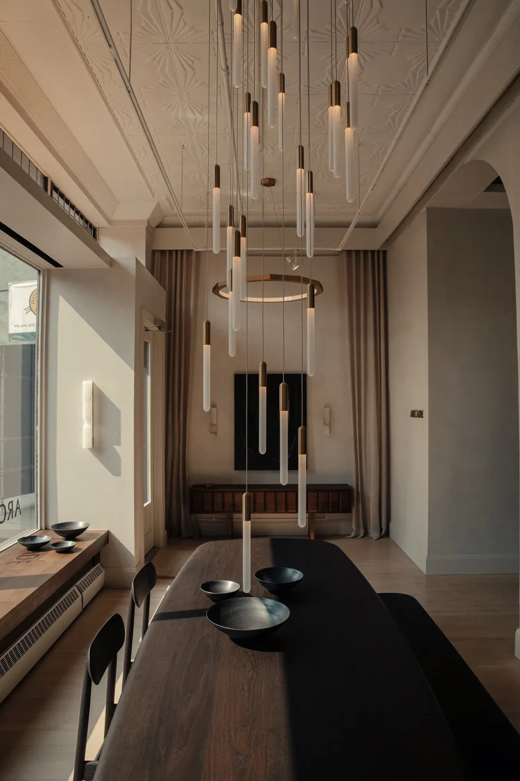 ARCADE SHOWROOM — Matthew McCormick Studio | Modern Lighting Design