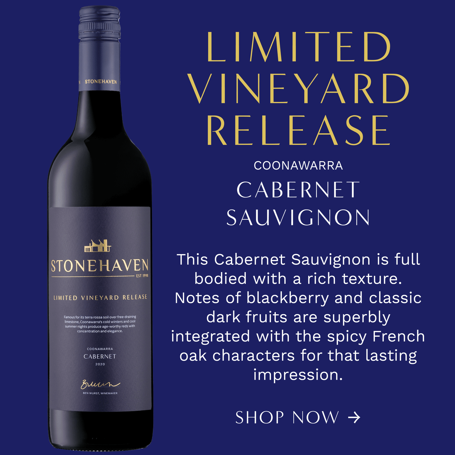 Our Wines — STONEHAVEN