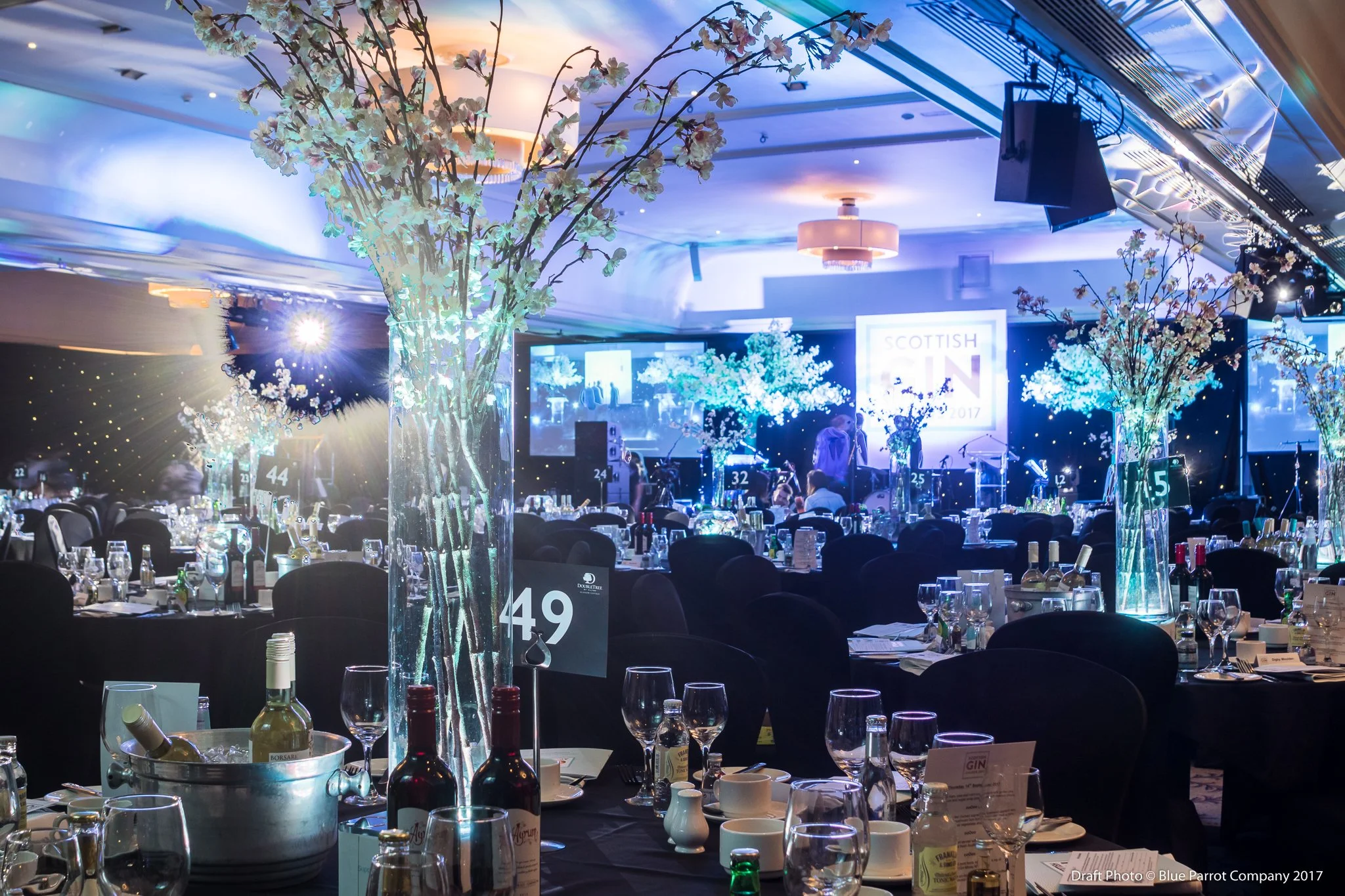 Unique Table Art & Event Decorations Scotland — Blue Parrot Events Group