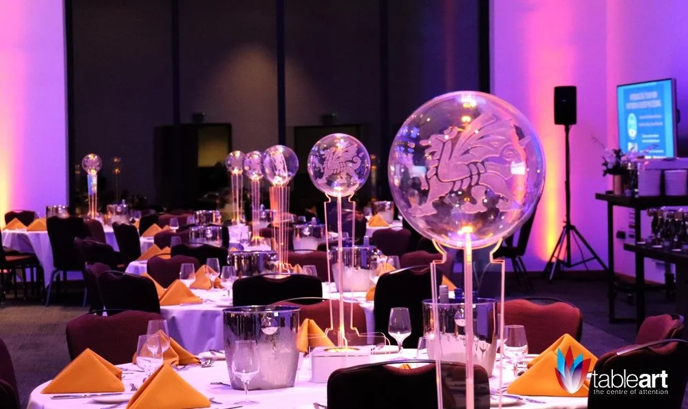 Unique Table Art & Event Decorations Scotland — Blue Parrot Events Group