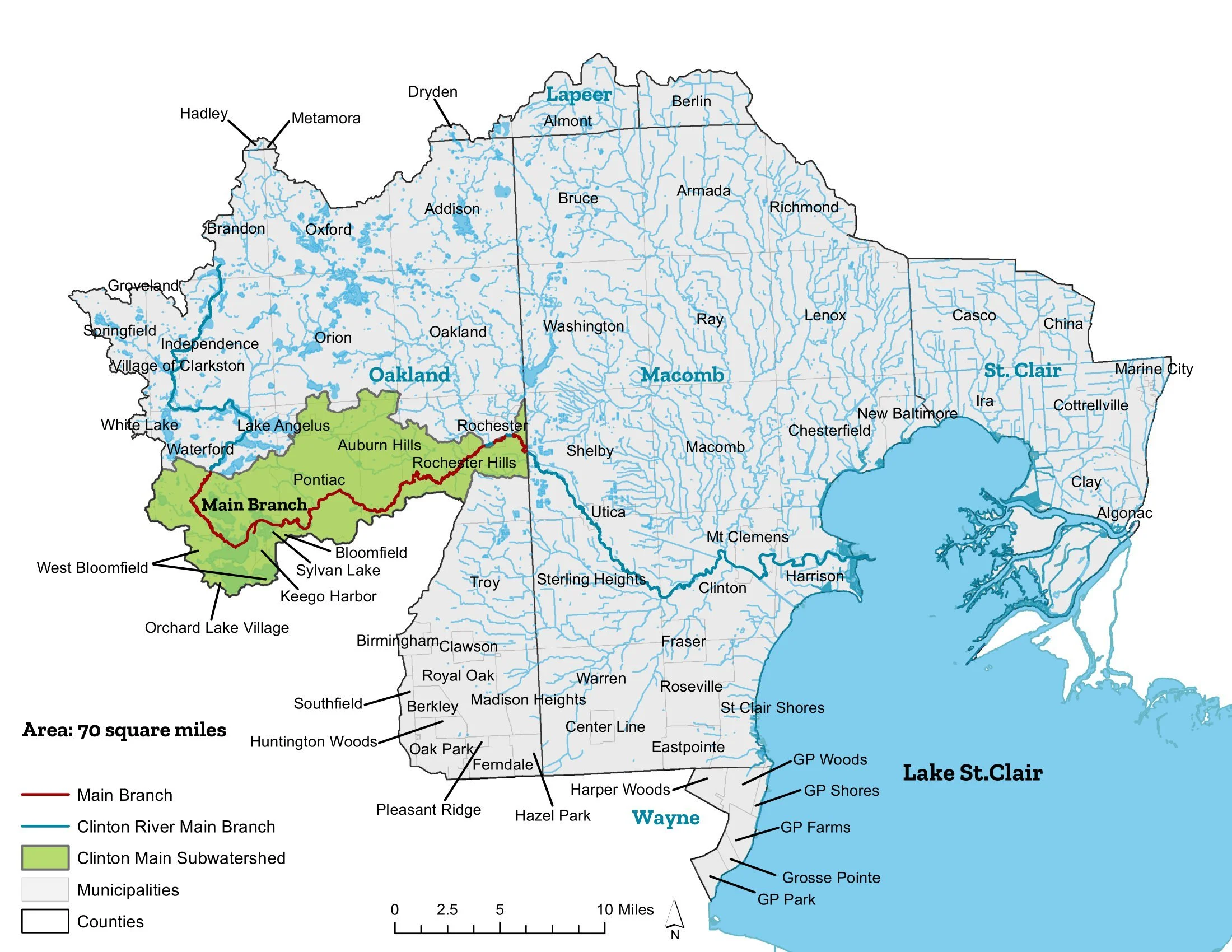 The Clinton River Watershed — Clinton River Watershed Council