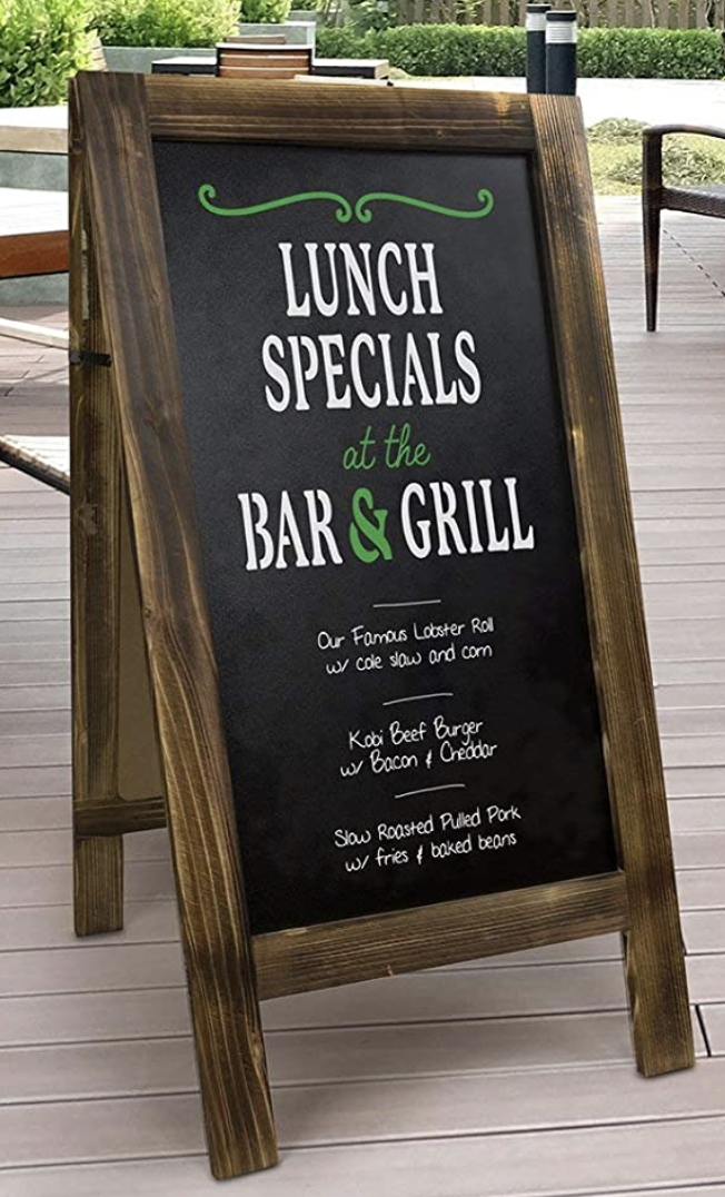 Chalk Board Displays — Covenant Craftsmen