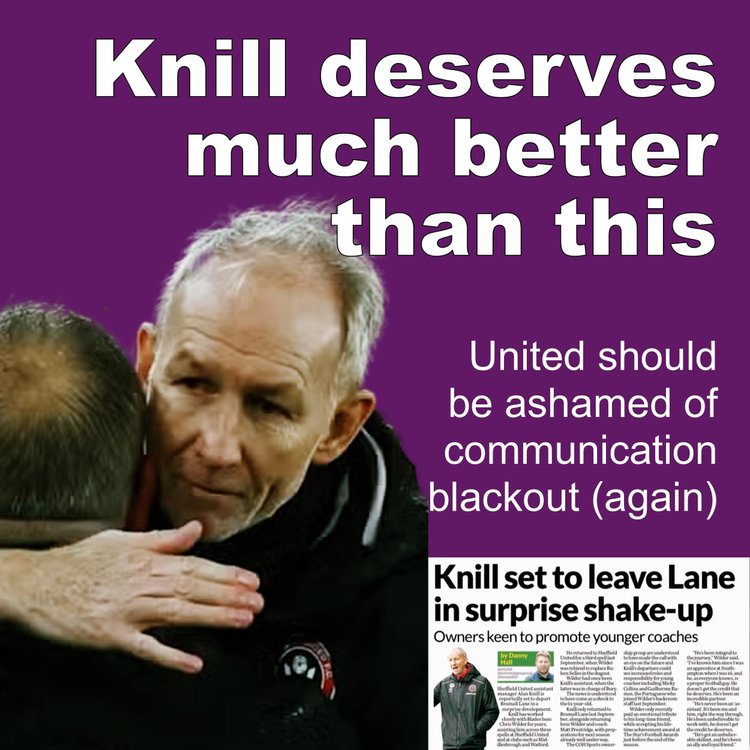 Alan Knill speculation deserves better than another Sheffield United ...