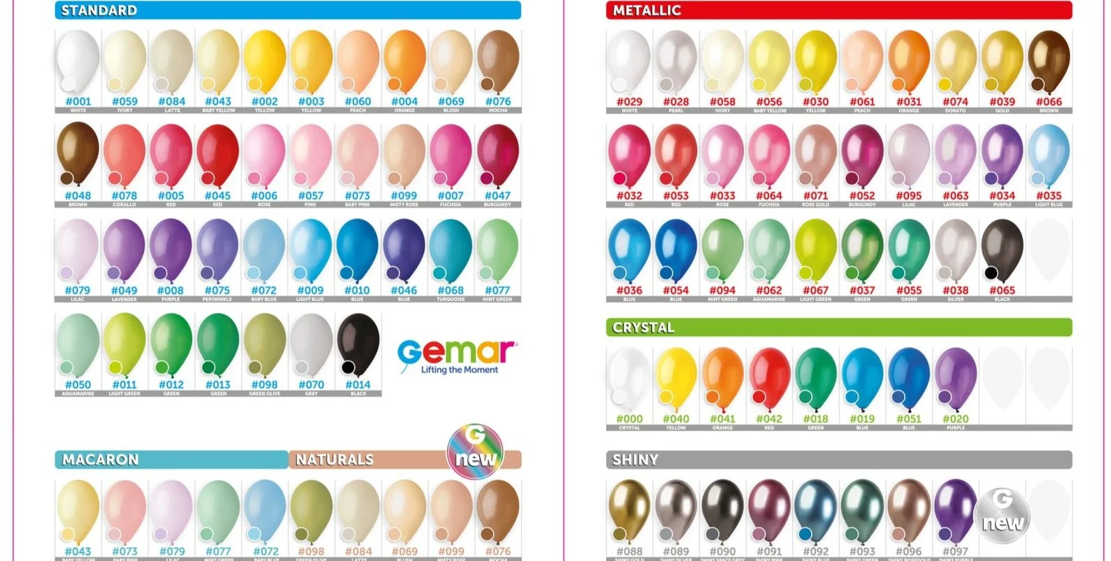 Color Chart — Houston Baby Bridal Shower Event and Party Planner ...