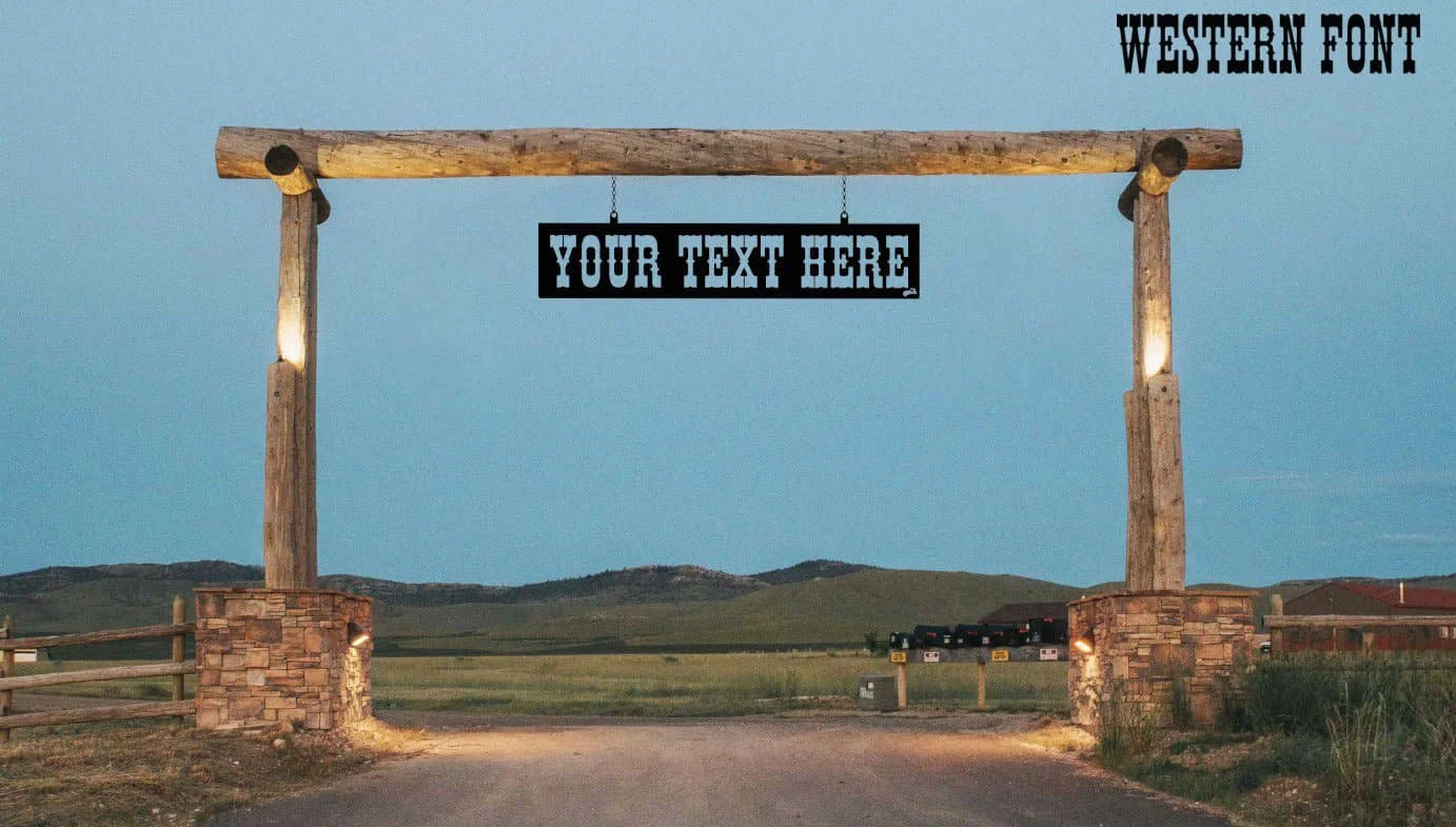Ranch Signs - Hanging Signs - J. Dub's Metalworks