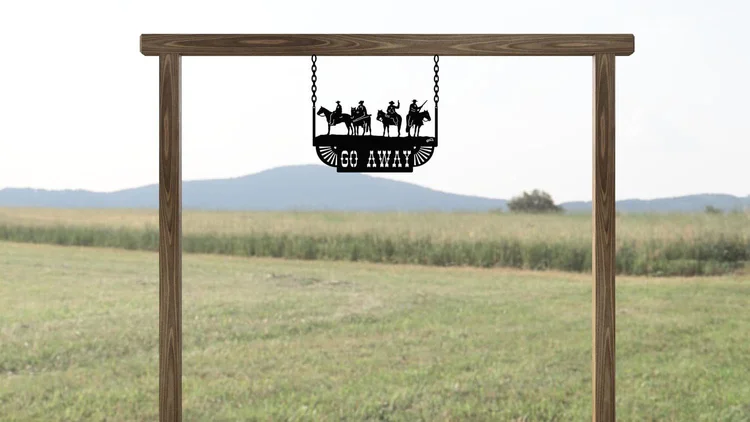 DIY - Horse Hanging Ranch Sign - J. Dub's Metalworks