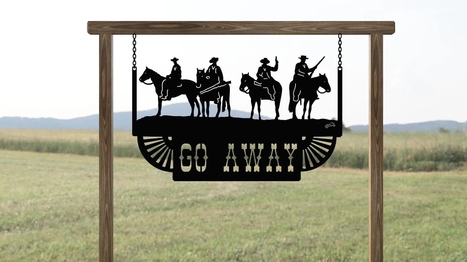 Ranch Signs - Hanging Signs - J. Dub's Metalworks