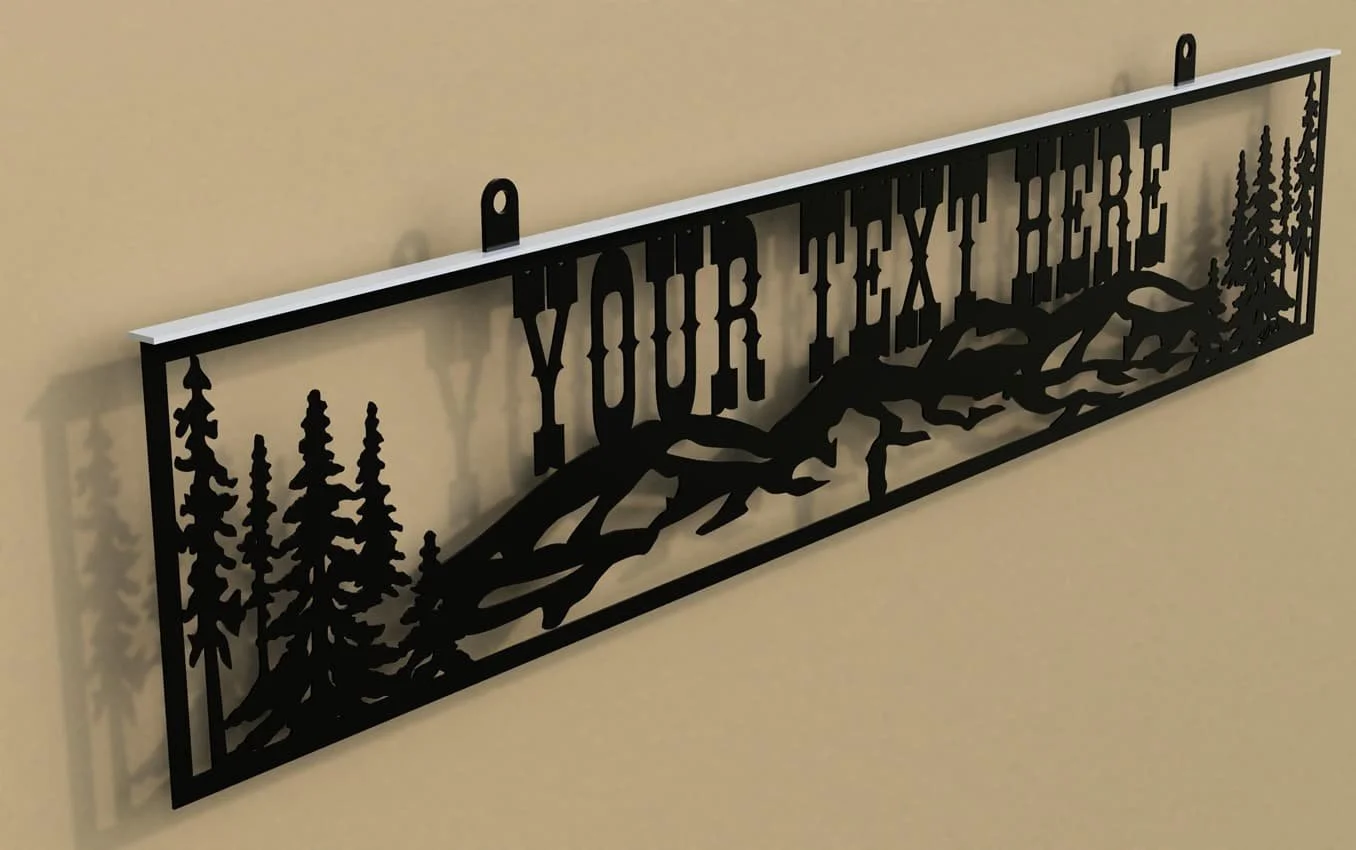 DIY - Horse Hanging Ranch Sign - J. Dub's Metalworks