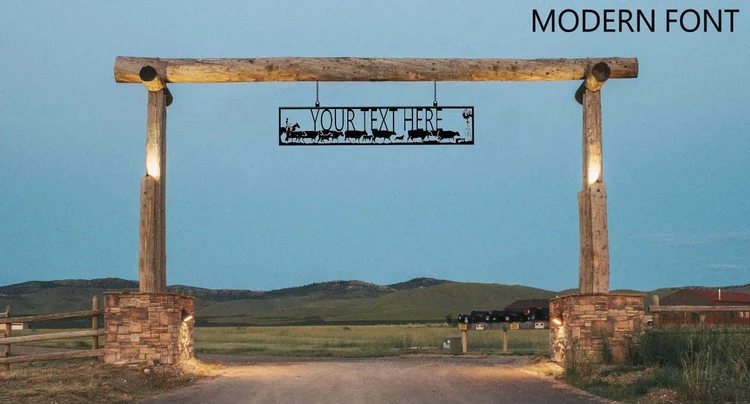 DIY - Horse Hanging Ranch Sign - J. Dub's Metalworks
