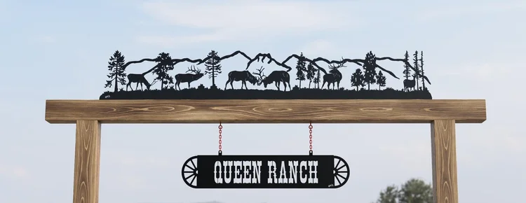 Custom Ranch Signs - Metal Ranch Signs - J. Dub's Metalworks