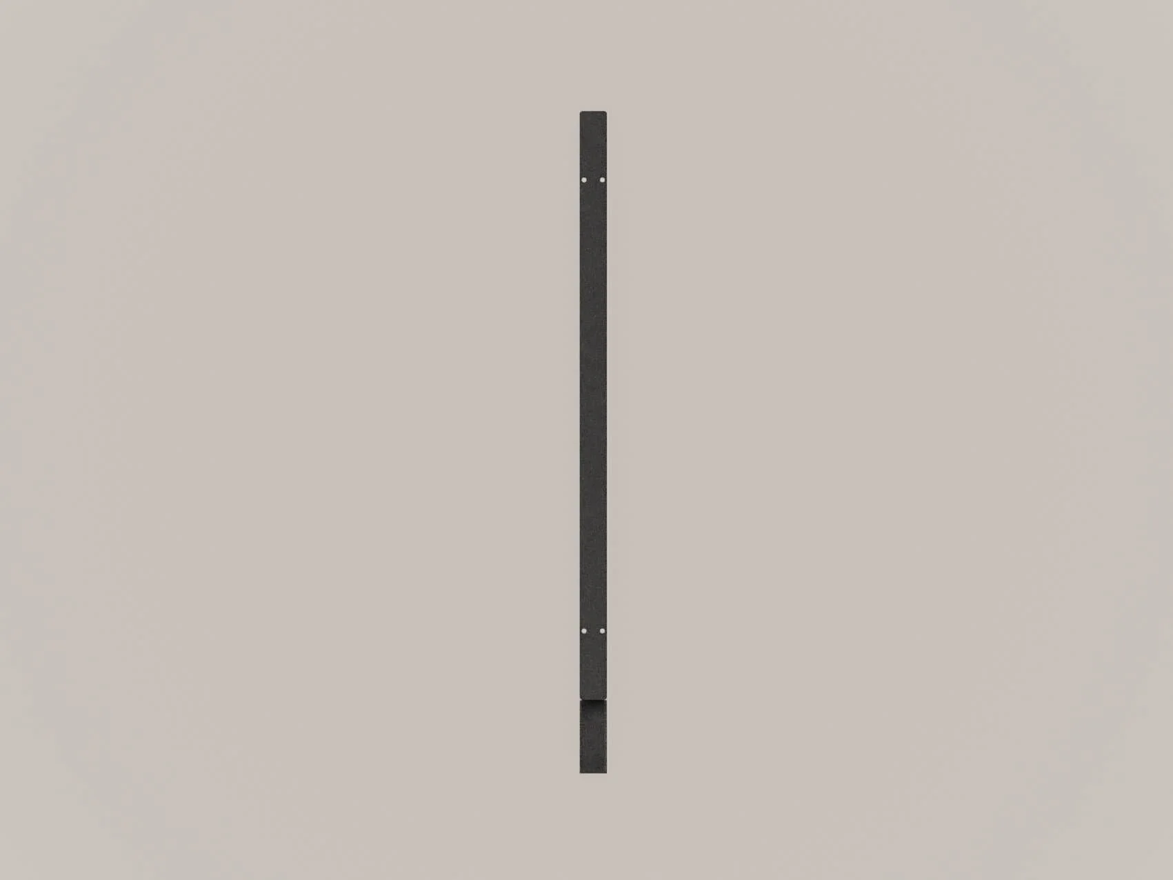 Decorative Porch Railing - Trimmed Panel Mount - J. Dub's Metalworks