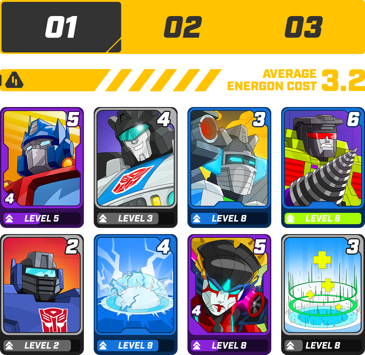 TRANSFORMERS: Tactical Arena | Official Website