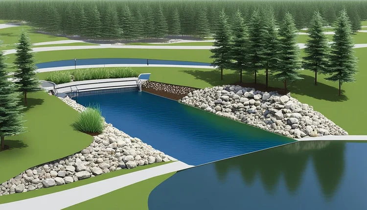 Detention Pond Slope Tips by Geotechnical Experts, Katy Tx — AWM ...