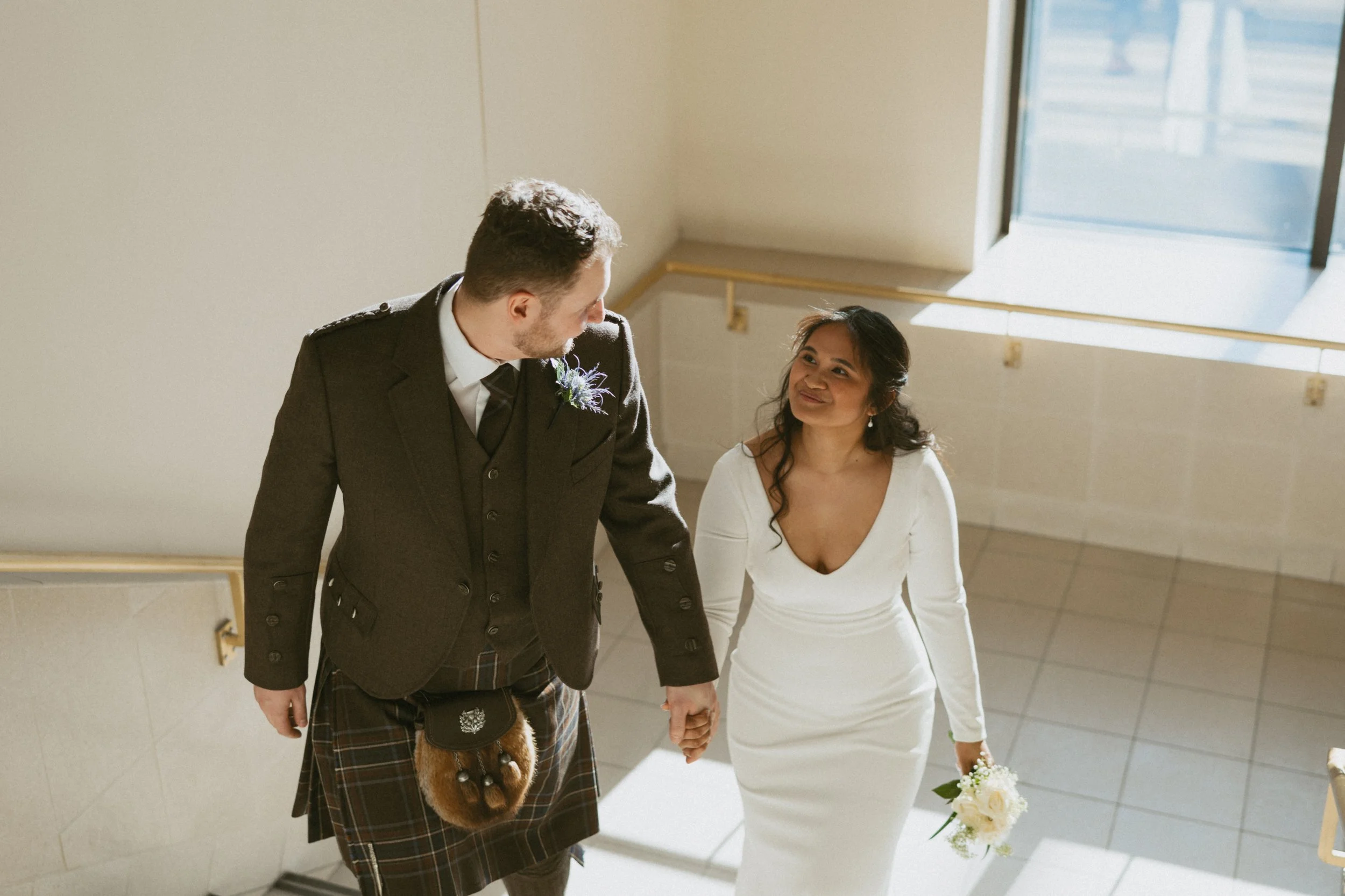 Anchorage Courthouse Elopement — Claudia Menchaca Photography
