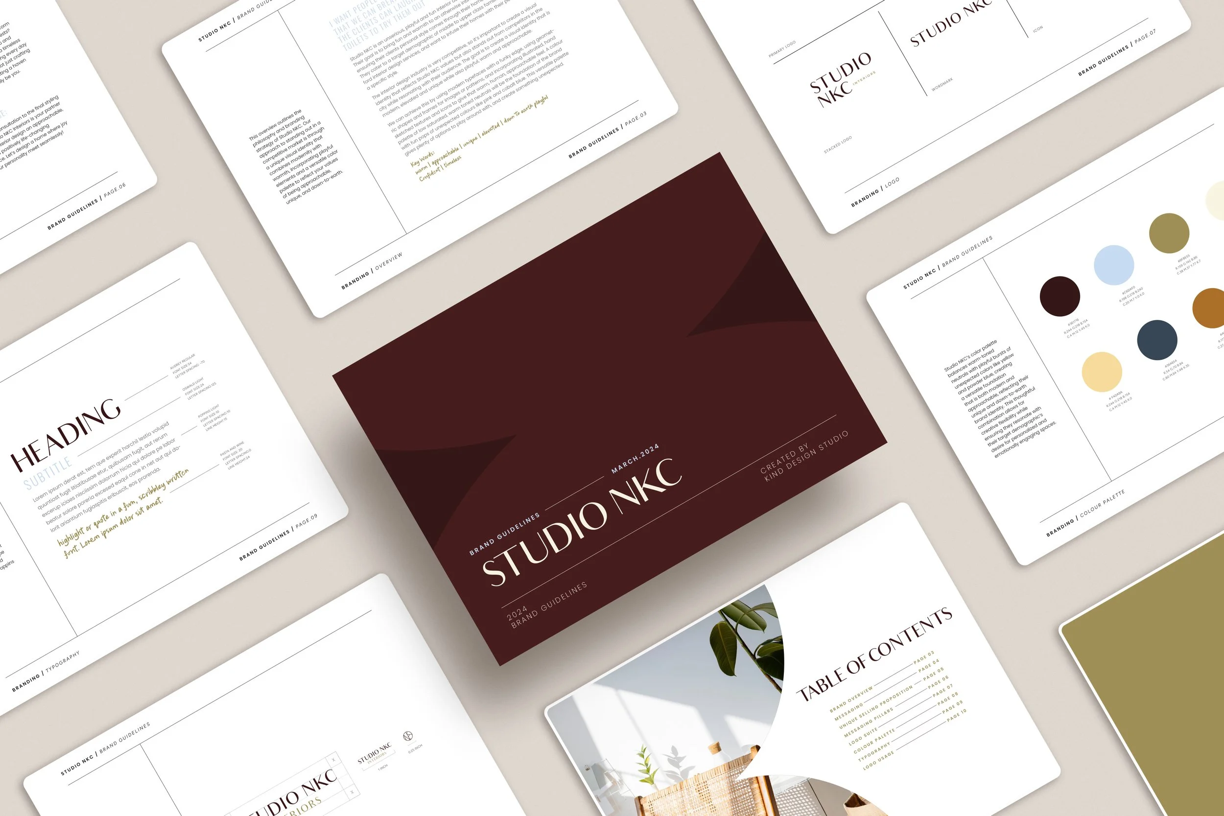 Studio NKC | Branding for a Vancouver interior designer, female led ...