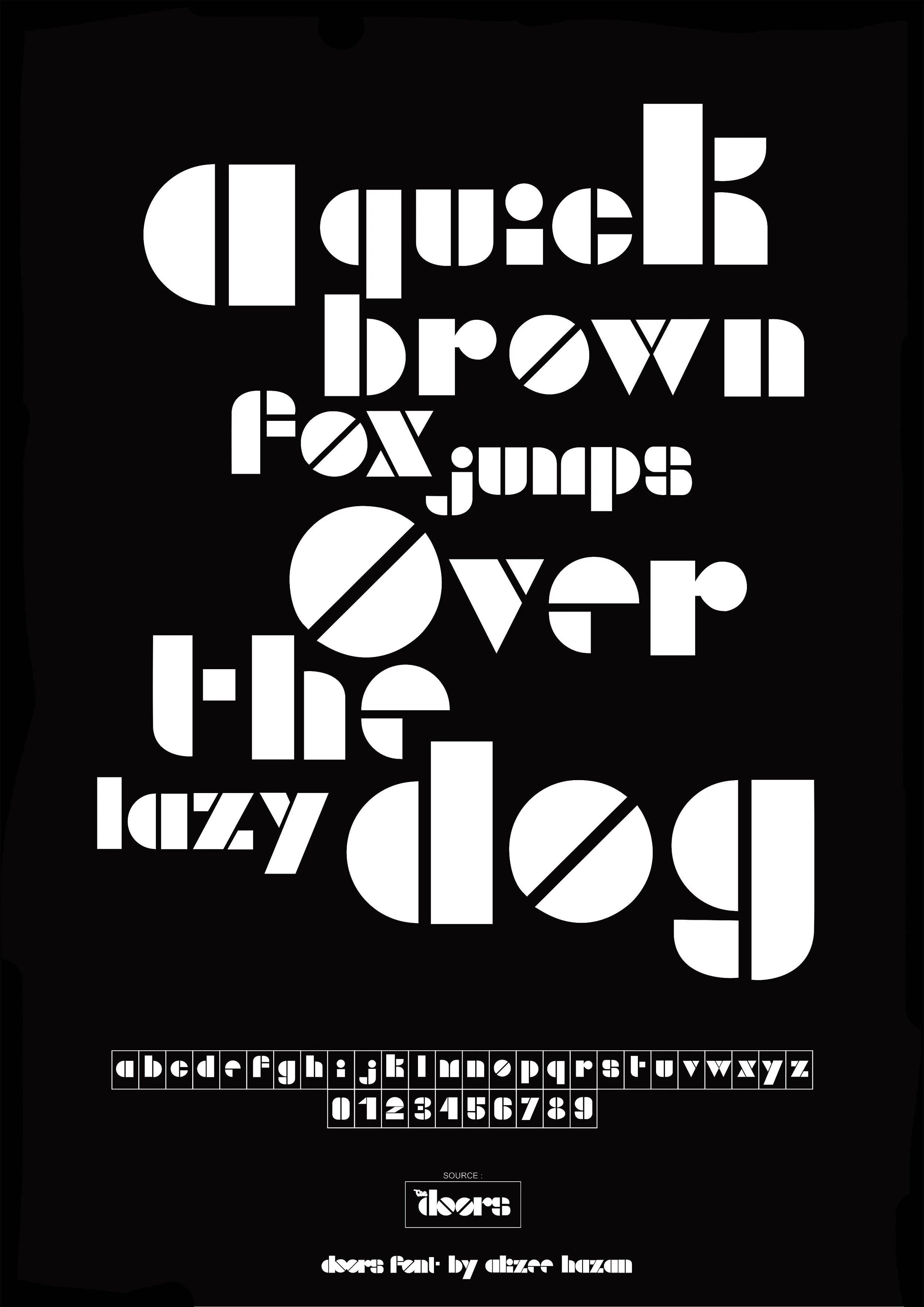 THE DOORS Alphabet — Alizee Hazan Design