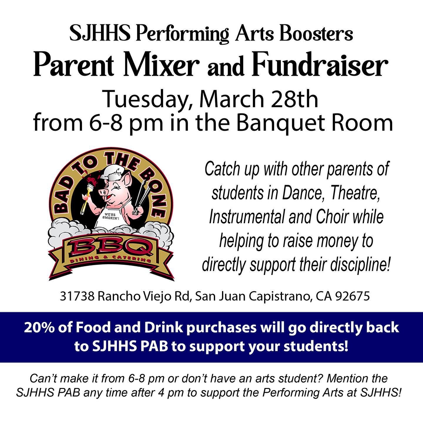 SJHHS Performing Arts Boosters