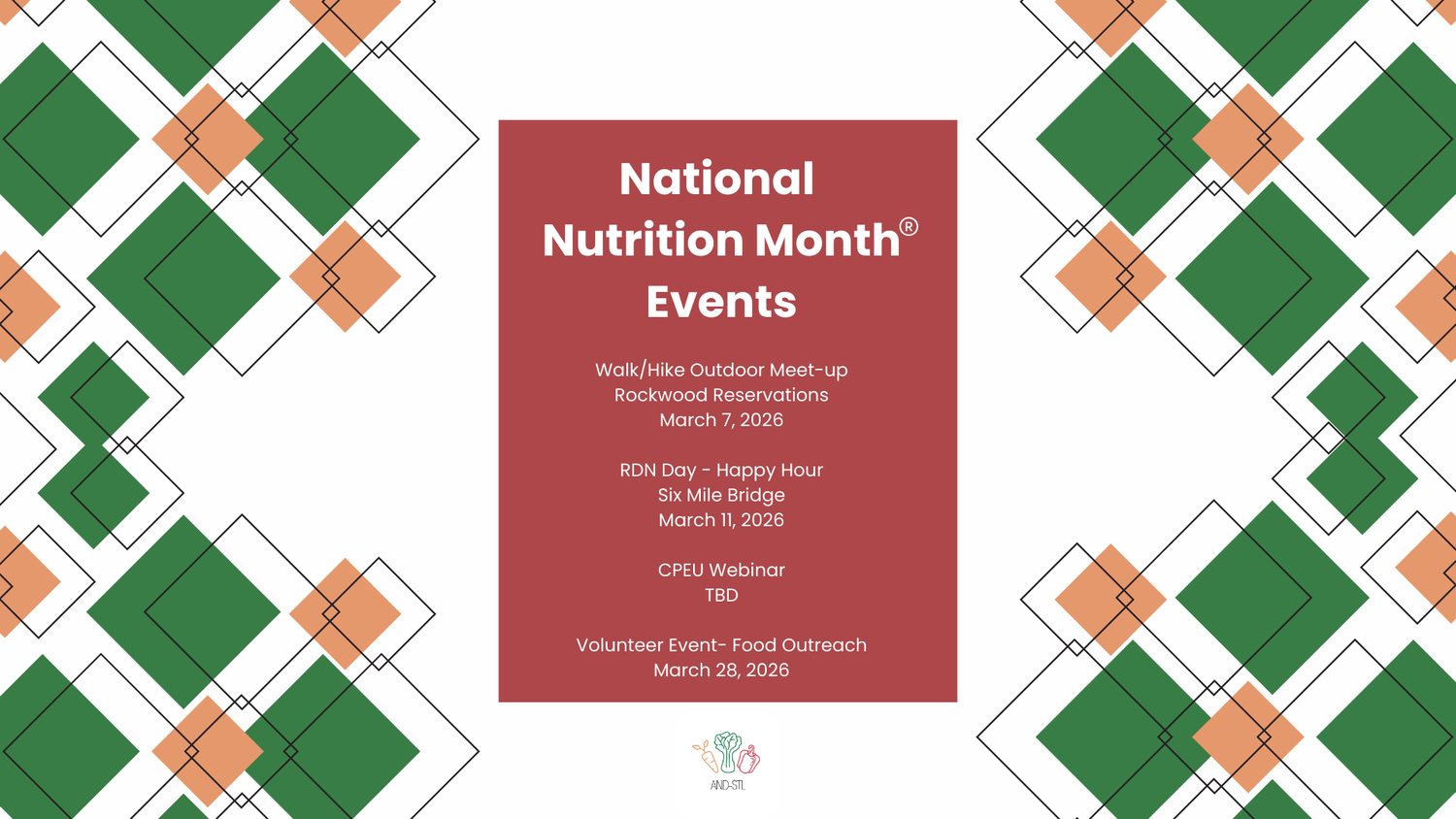 Events — Academy of Nutrition and Dietetics - St. Louis