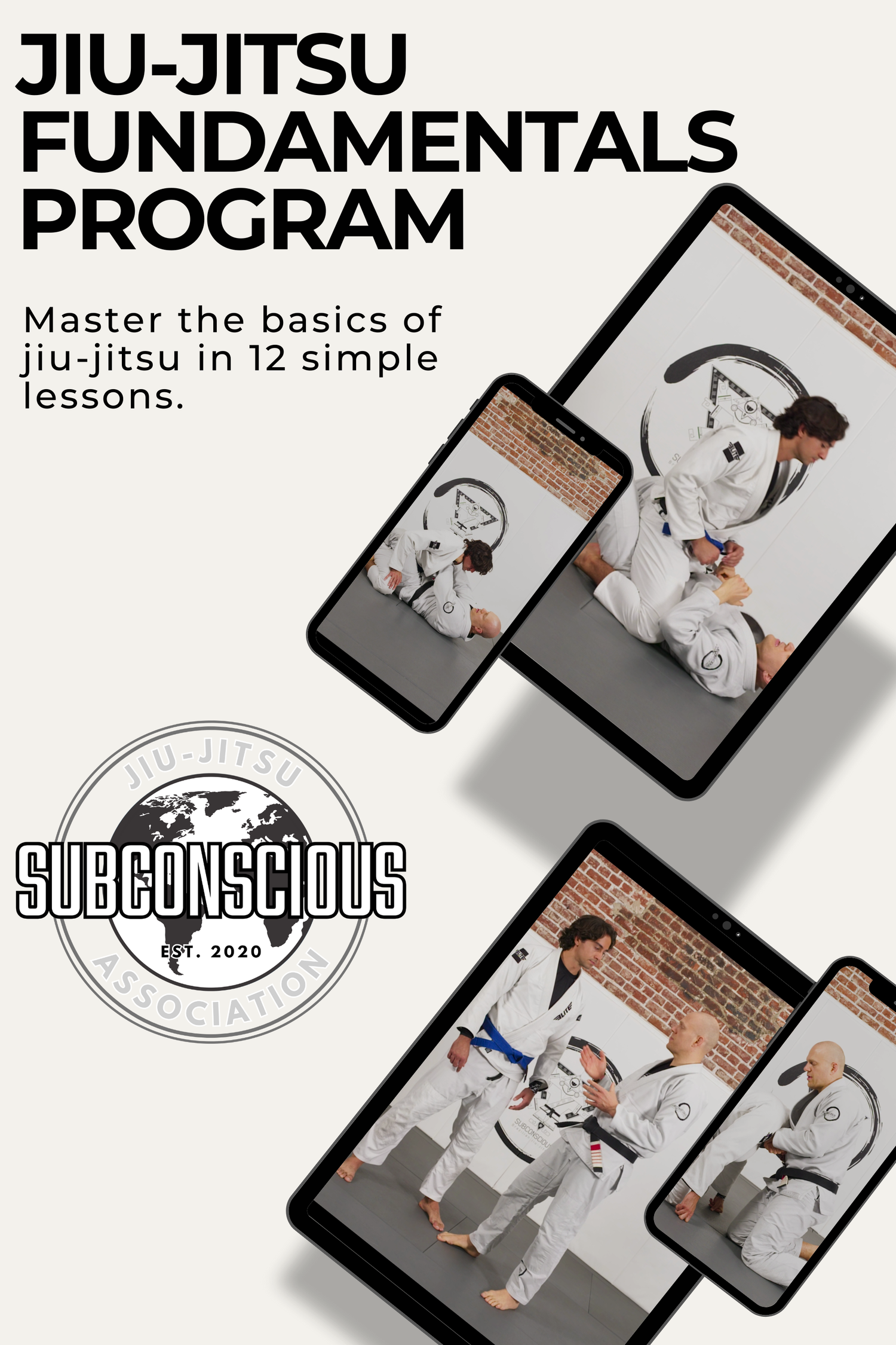 Jiu-Jitsu Fundamentals Program — Subconscious Jiu Jitsu Association