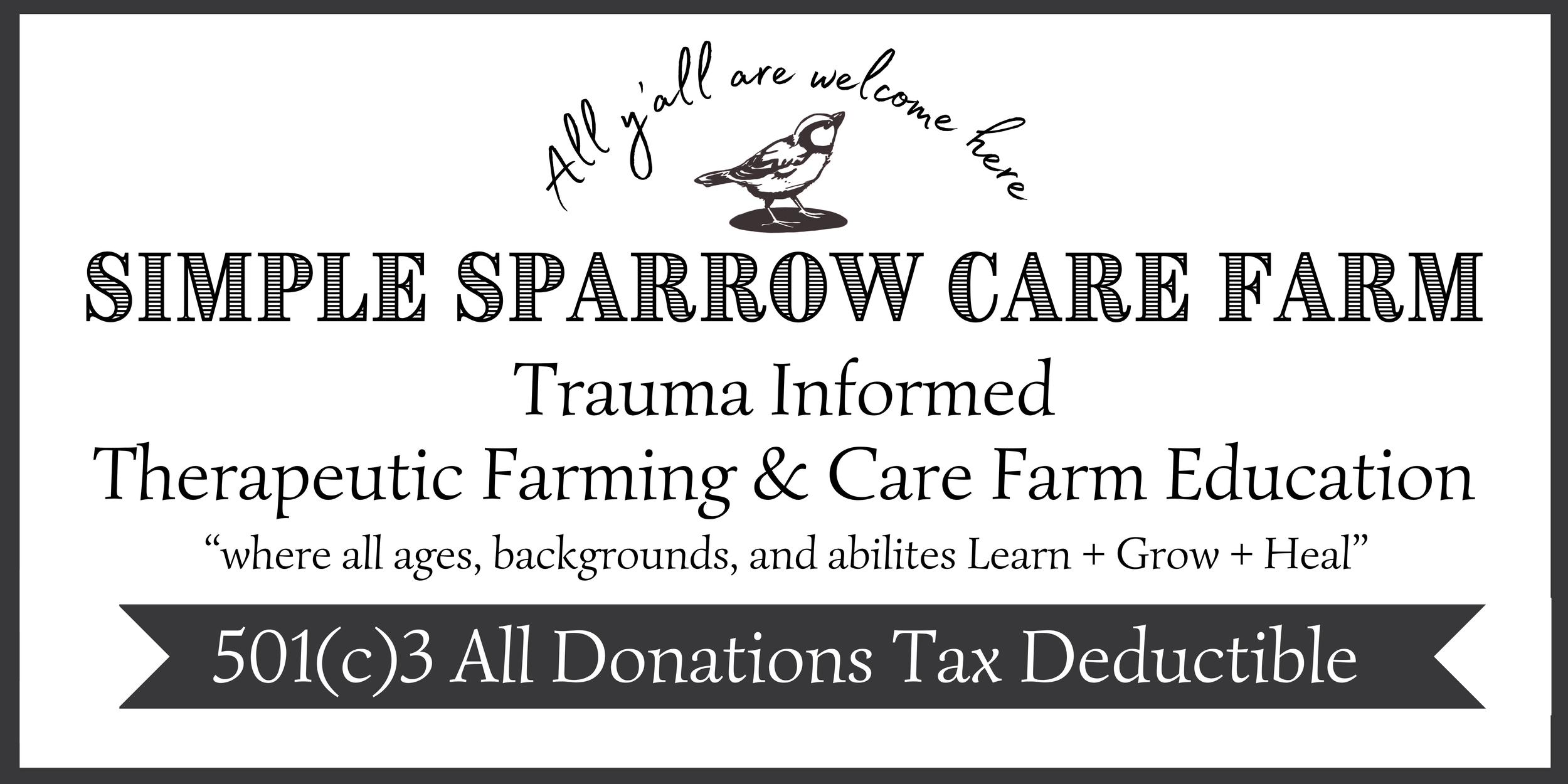 Simple Sparrow Care Farm