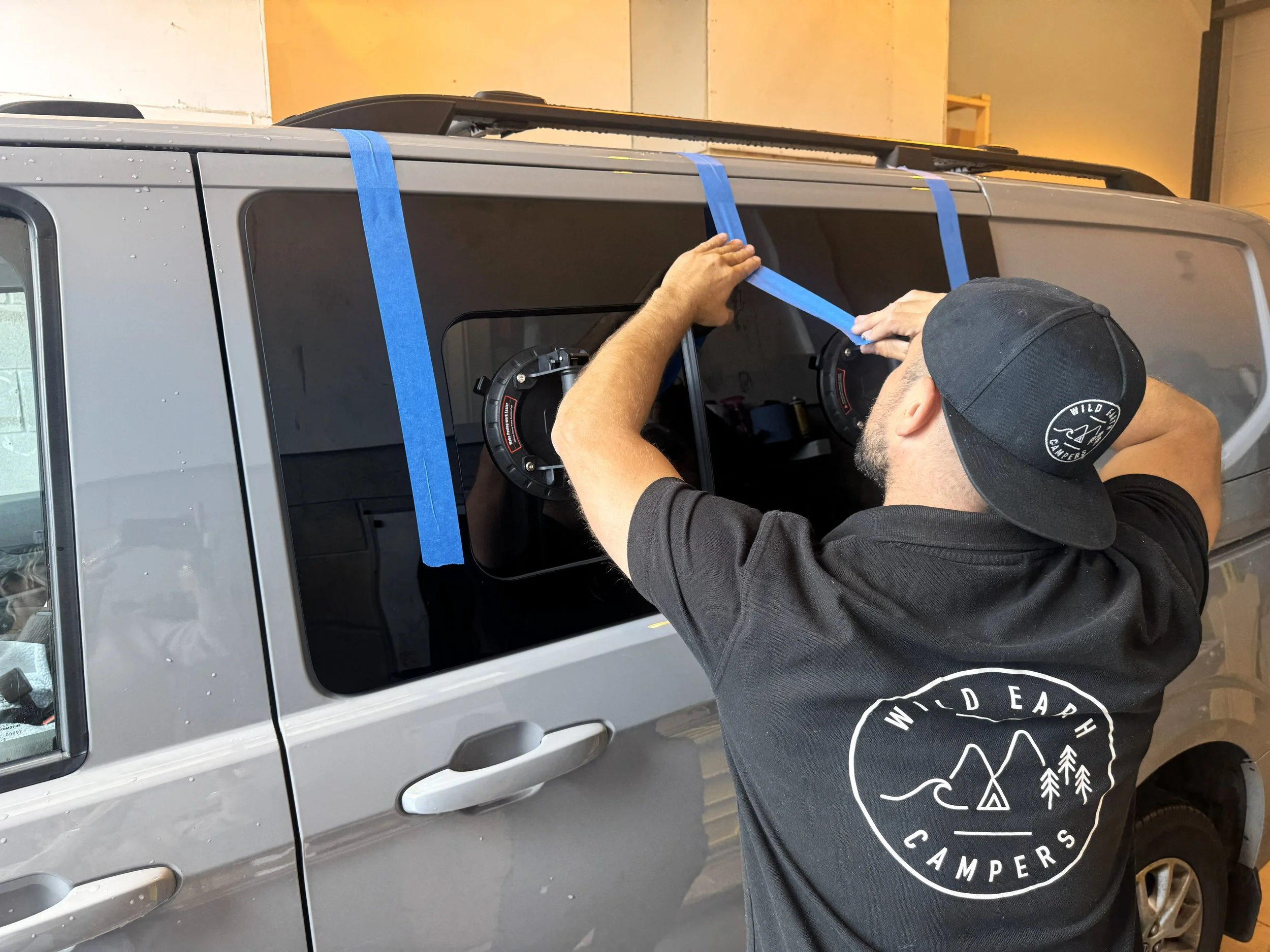 Campervan Window Fitting in Cornwall– Expert Installation | Wild Earth ...