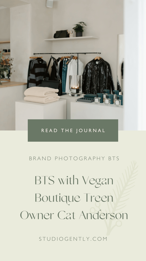 BTS with Treen founder Cat Anderson Edinburgh — Studio Gently ...