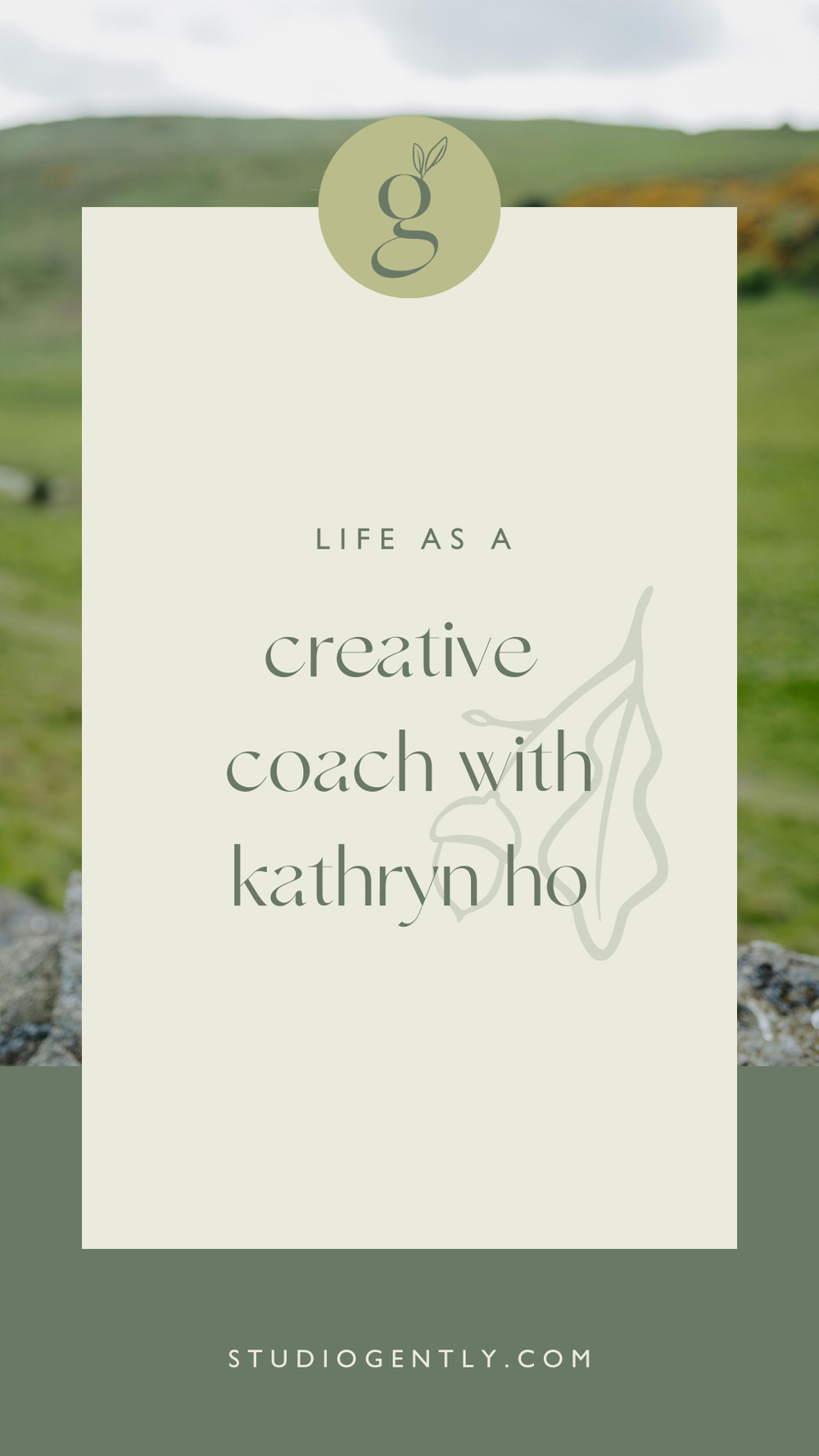 BTS with creative coach with kathryn ho — studio gently | edinburgh ...
