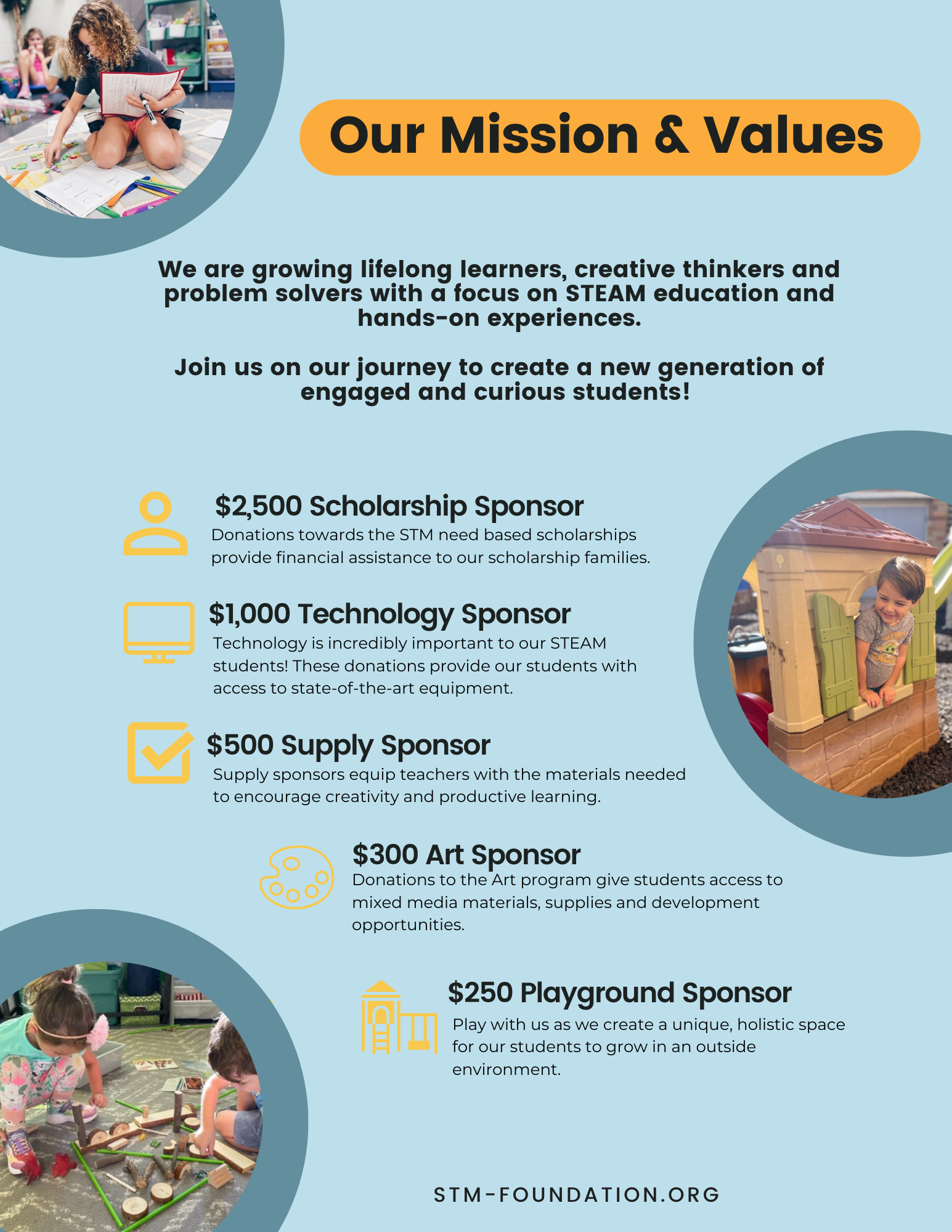 Current Giving Opportunities — STM Foundation