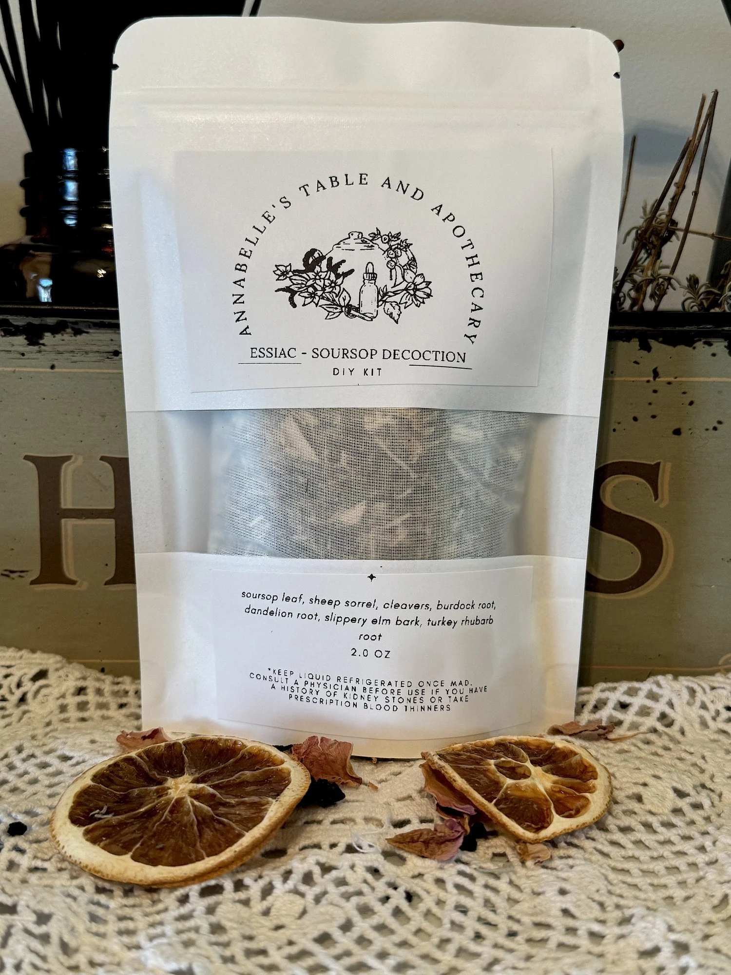 Essiac Soursop Tea Decoction DIY Kit — Annabelle's Table