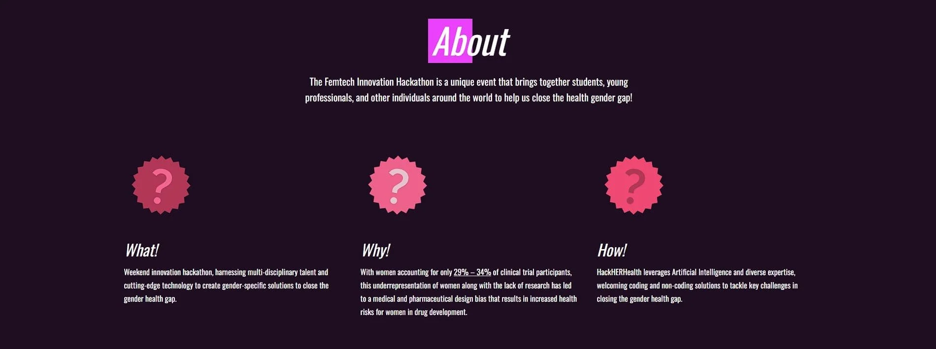 Hackathon Website Template | Pristine Agency | Quality hackathons