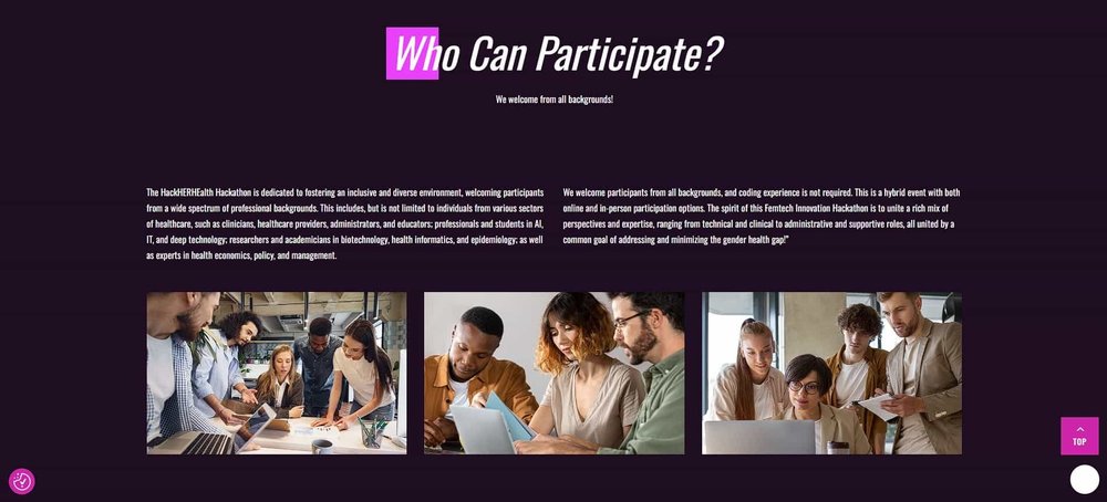 Hackathon Website Template | Pristine Agency | Quality hackathons