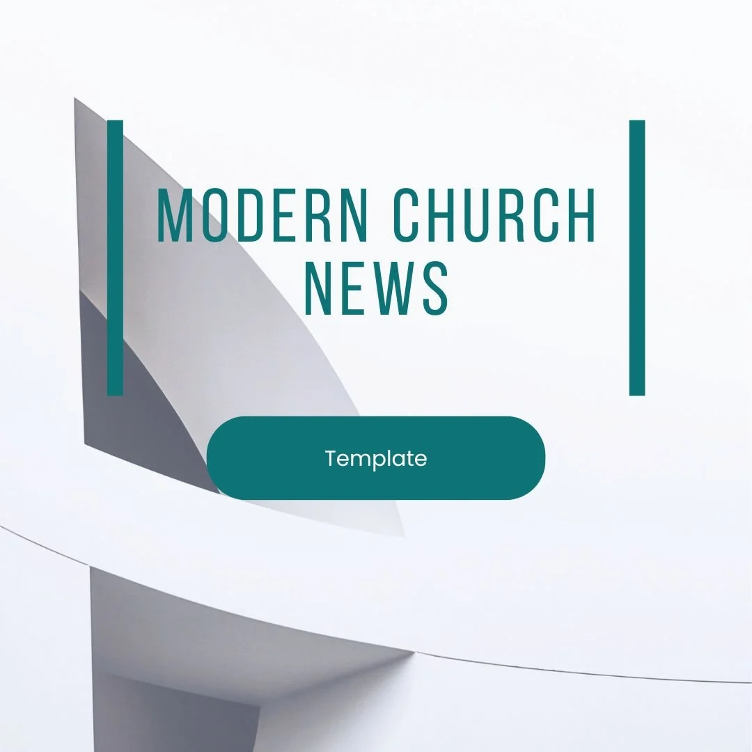 Best Church Newsletter Template — Eden Group