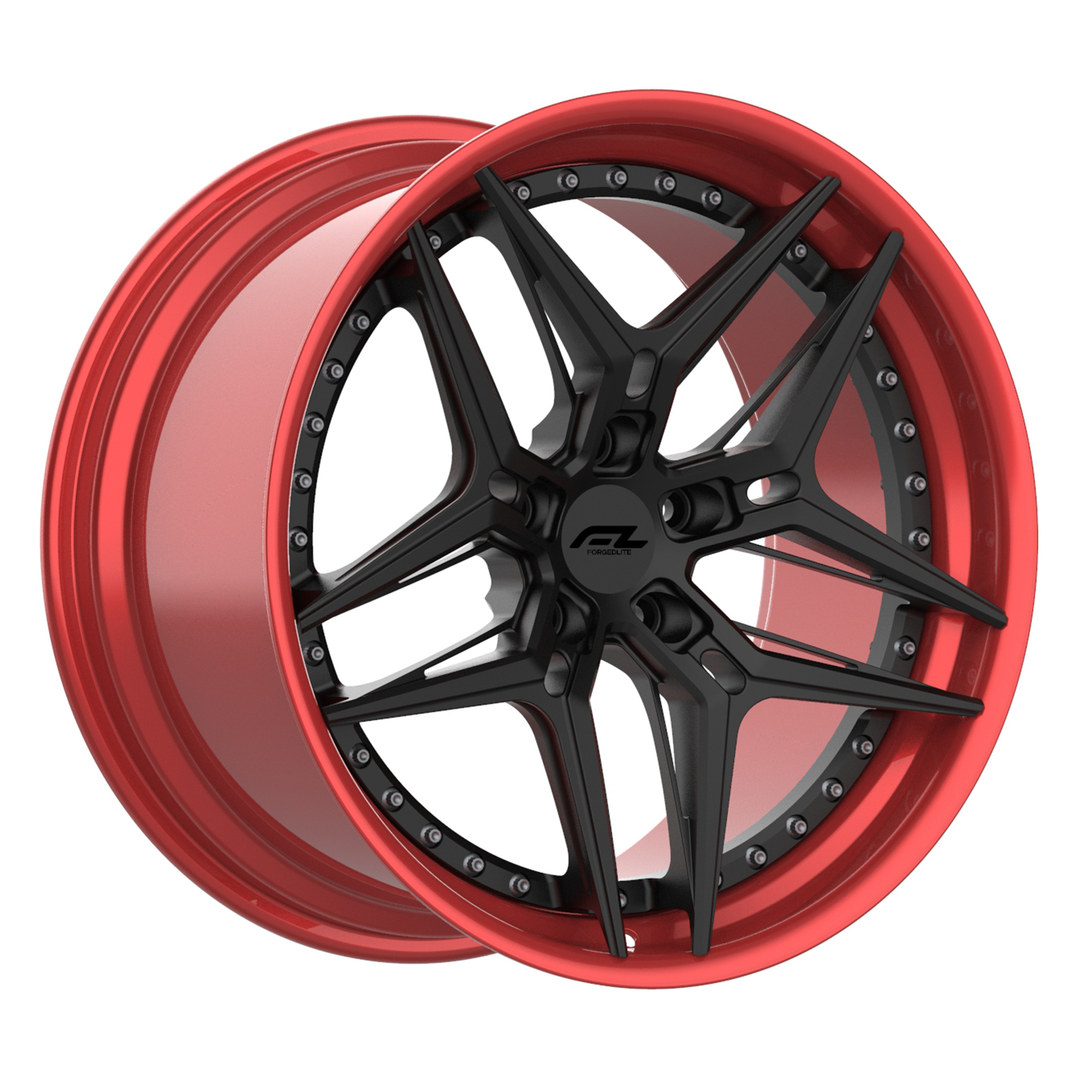 FORGEDLITE DC8 2PC MODULAR 20X10 21X13 CORVETTE C8 ZR1 ZR1X w/ MICHELIN ...