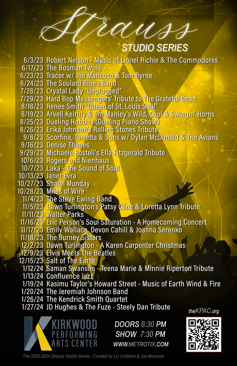 Live Entertainment with the Strauss Studio Series | KPAC — www.theKPAC.org