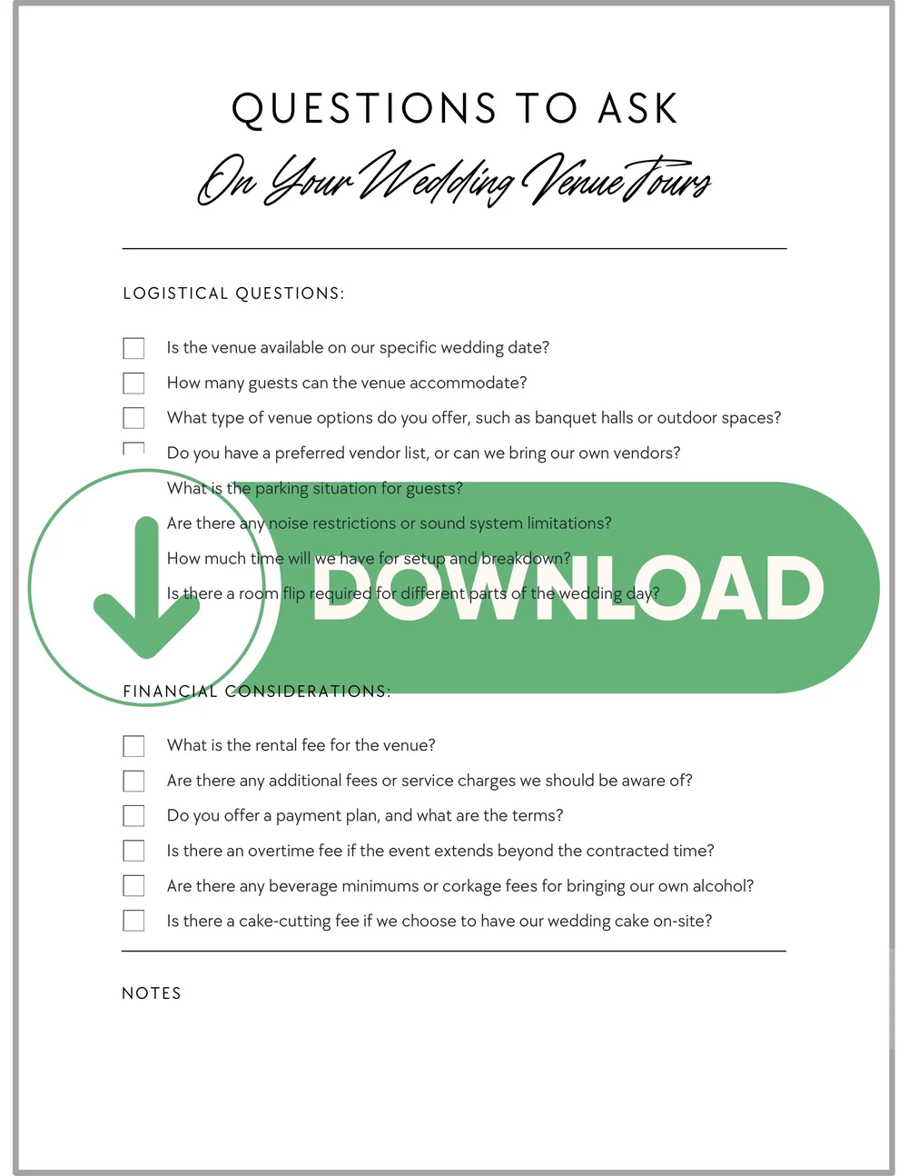 Questions To Ask On A Wedding Venue Tour, According to a Venue Owner