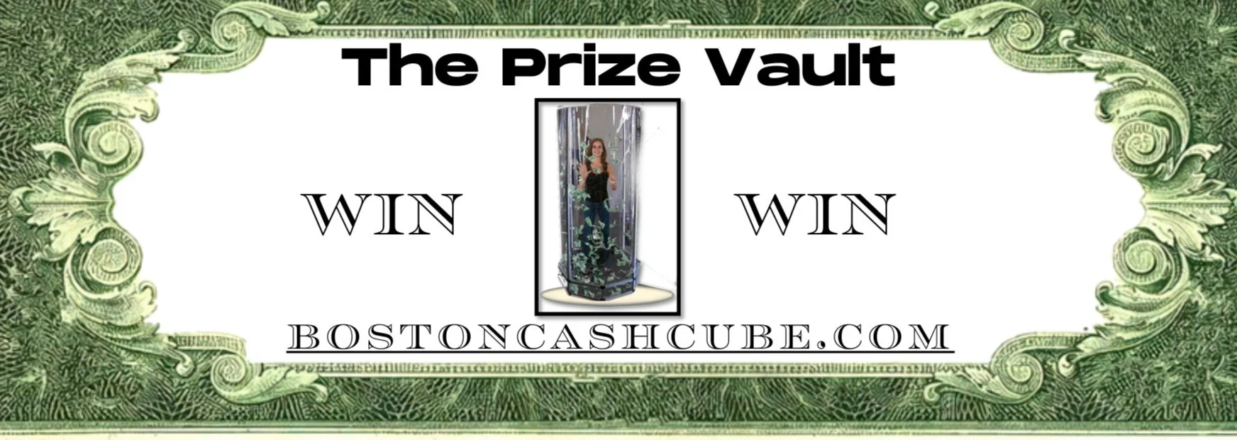 Boston Cash Cube featuring The Prize Vault — Craig Sutton Entertainment 2023