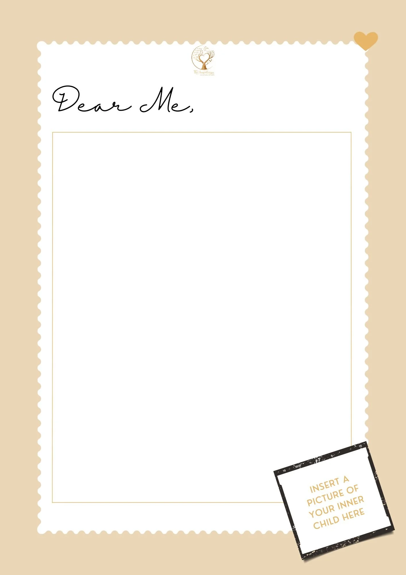 How To Heal Your Inner Child: Inner Child Healing Letter Template — The ...