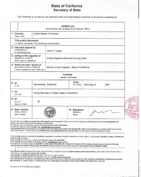 Mobile Notary Services in Livermore - Certified Apostille Agent.