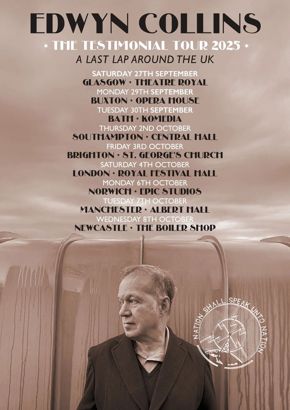 EDWYN COLLINS: ‘The Testimonial Tour - A Last Lap Around The U.K ...