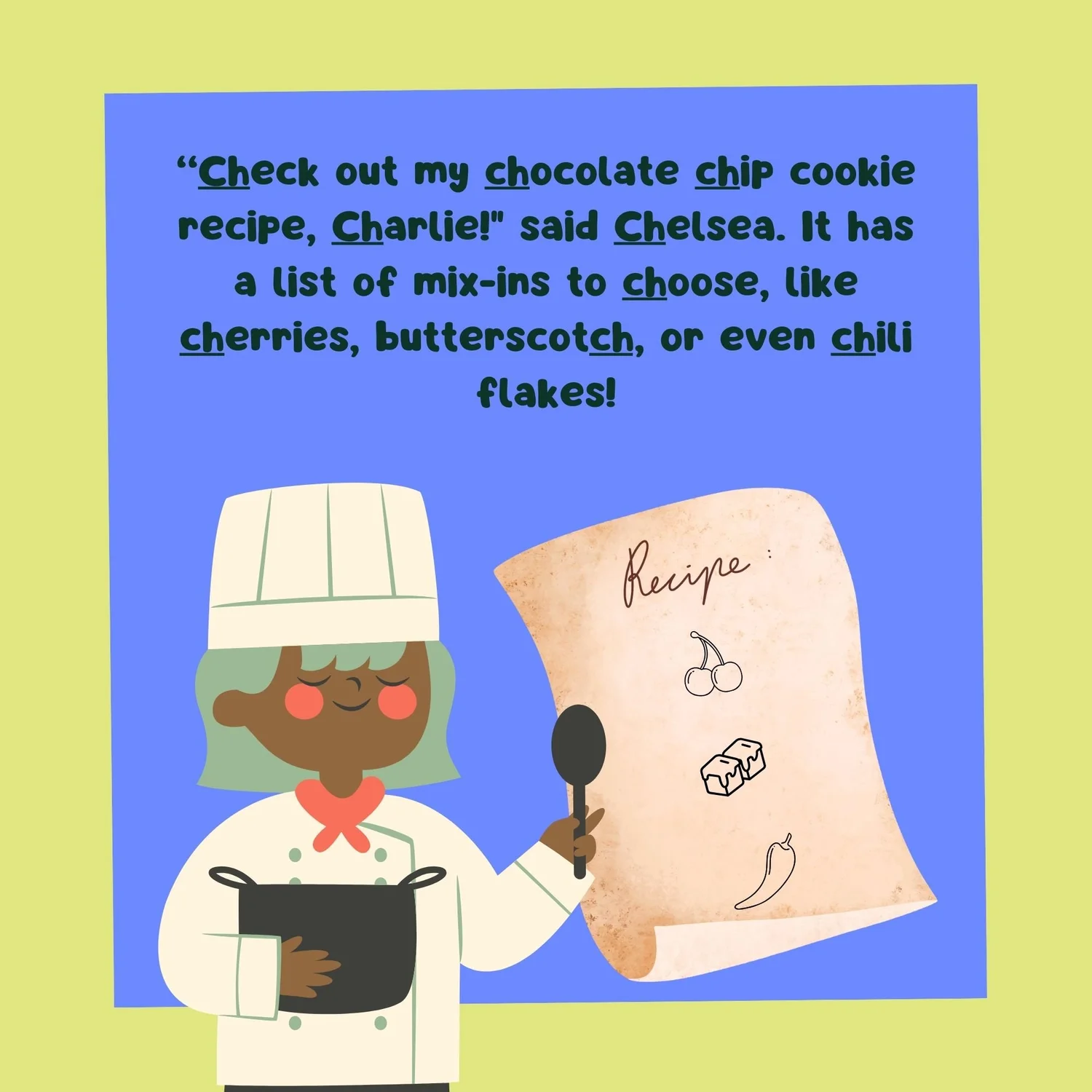 The /CH/ Sound: Auditory Bombardment Story for Kids