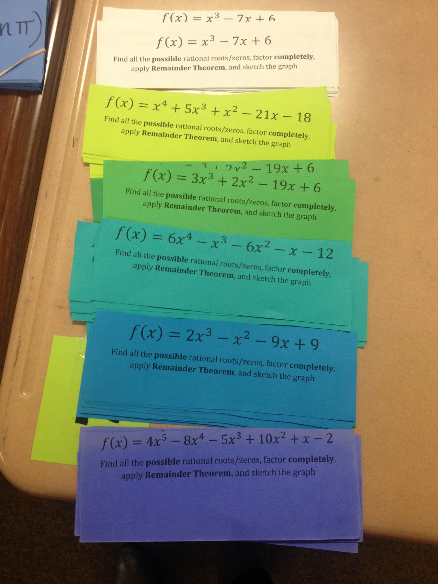 Polynomial Application Problems — Calc is Life: just DU it