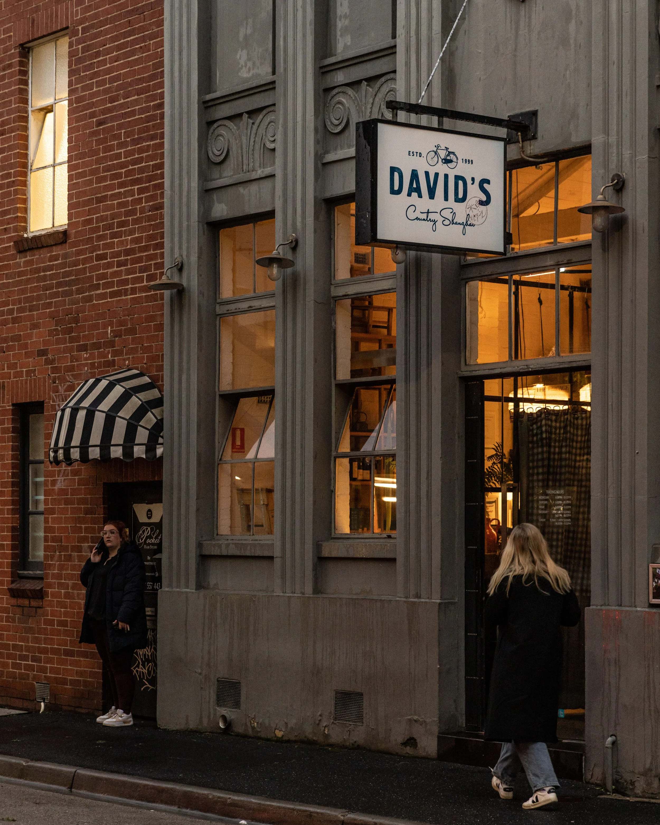 A La Carte Menu | David's Restaurant